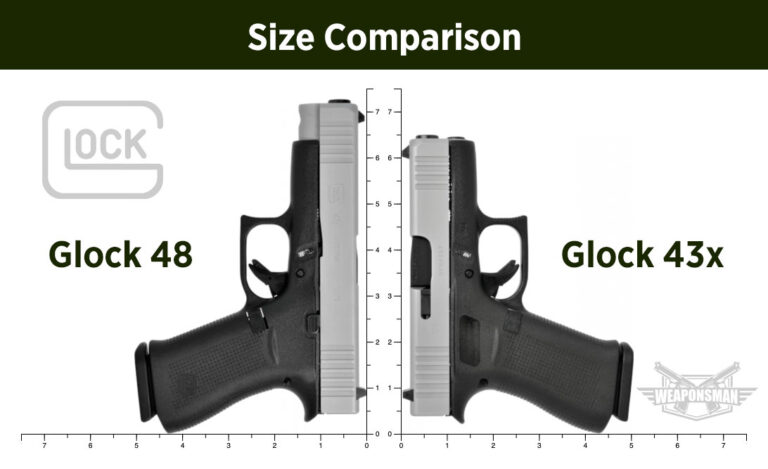 Glock 48 vs 43x Showdown: Finding Your Ideal Concealed Carry - WeaponsMan